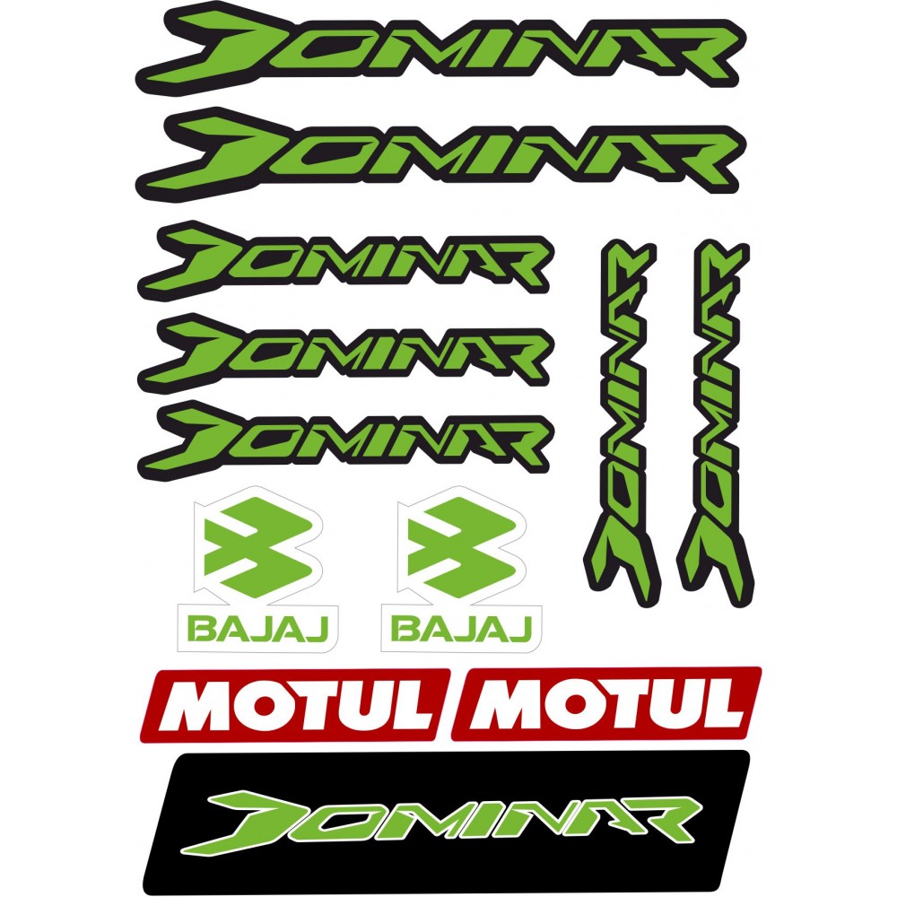 DOMİNAR A4 STİCKER YEŞİL