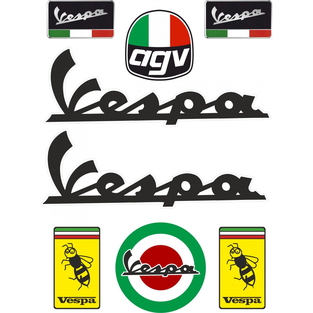 VESPA A4 STİCKER