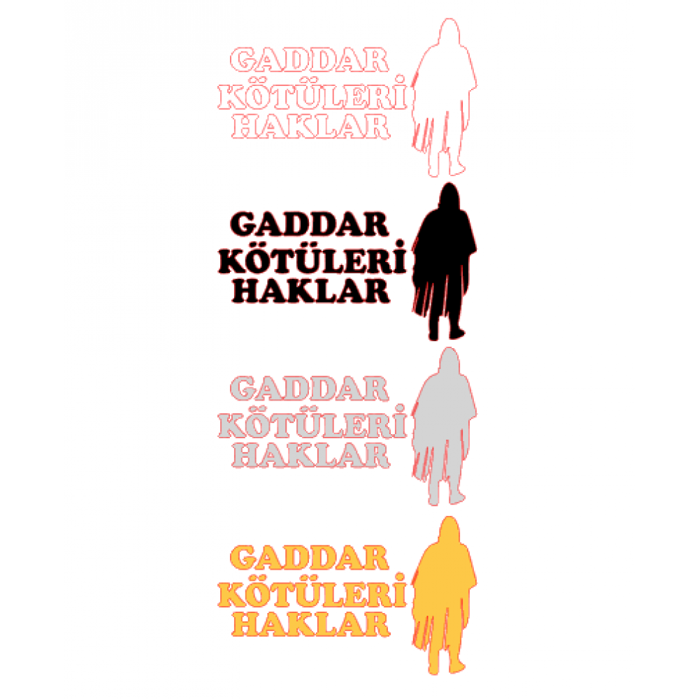 GADDAR STİCKER